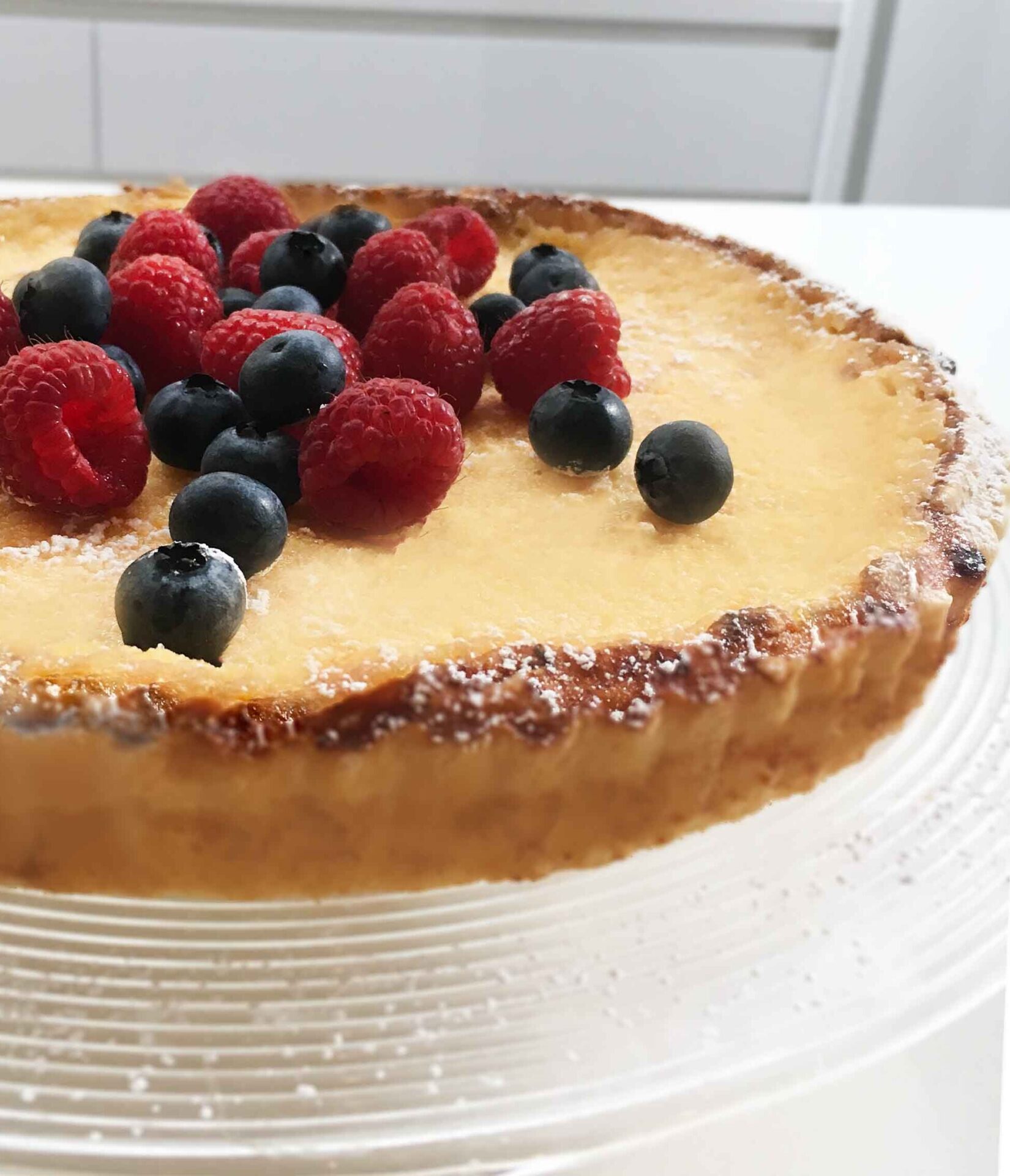 Heaven Lemon Flan - Stewed Pears . com